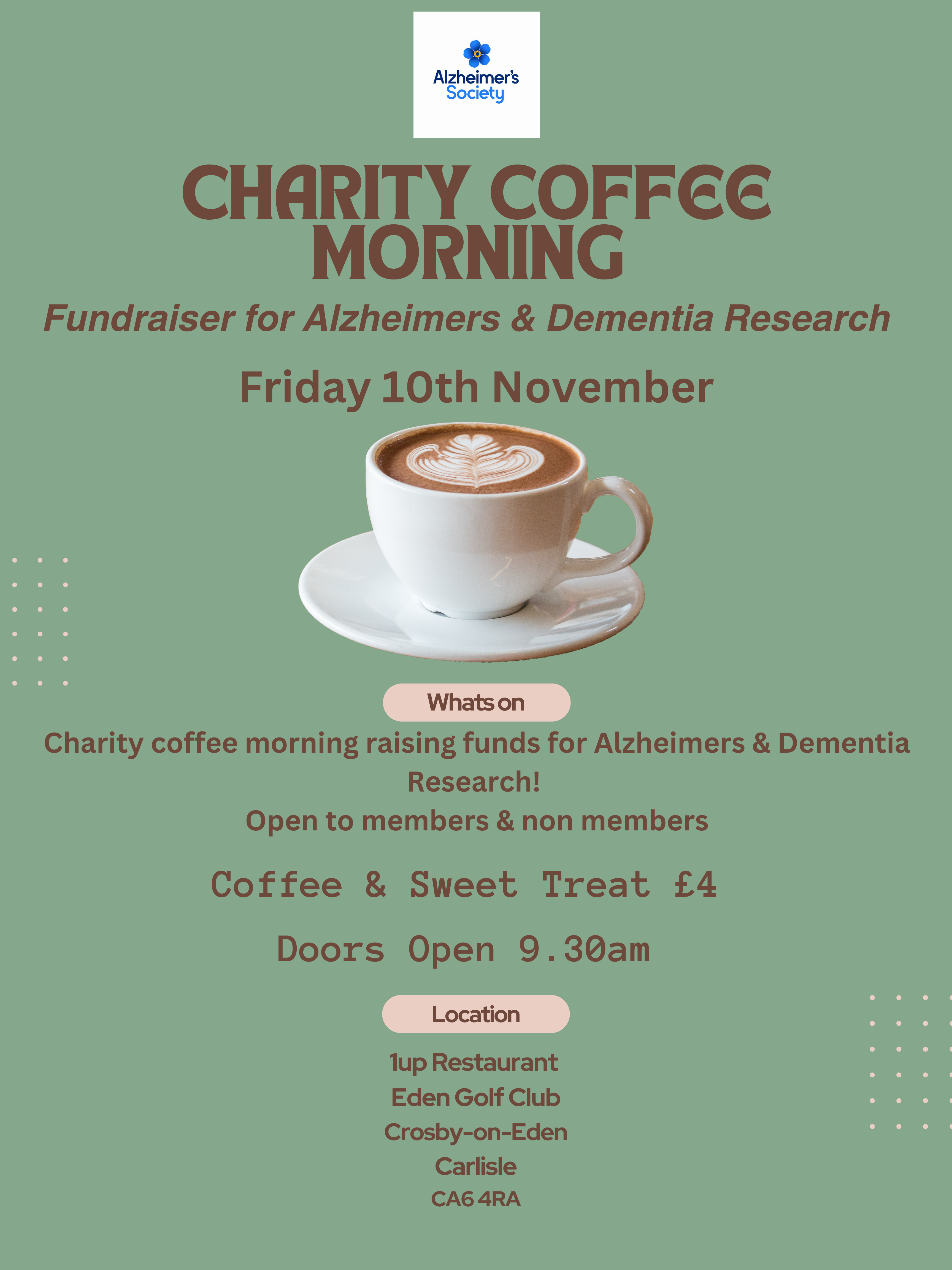 Charity Coffee Morning